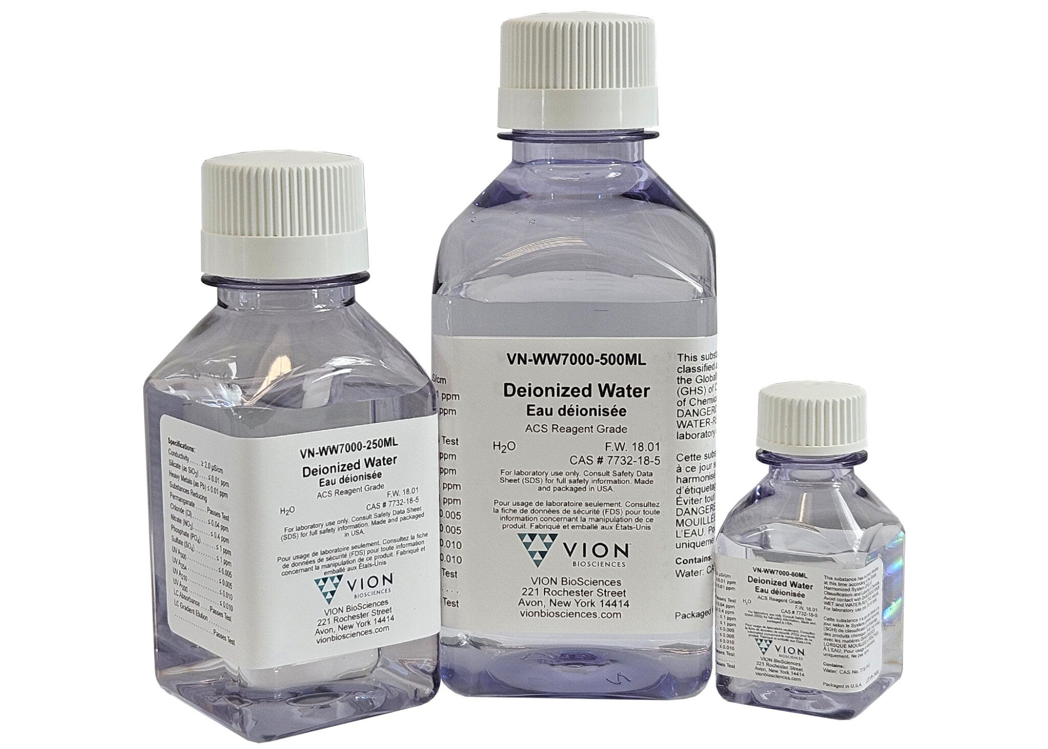 WATER, ACS REAGENT - Vion